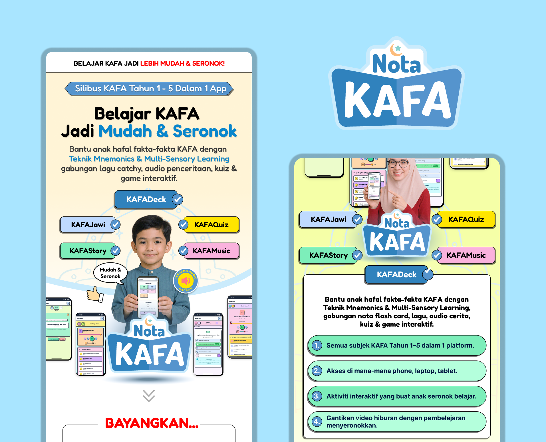 Nota Kafa - Platform Pembelajaran KAFA Tahun 1-5